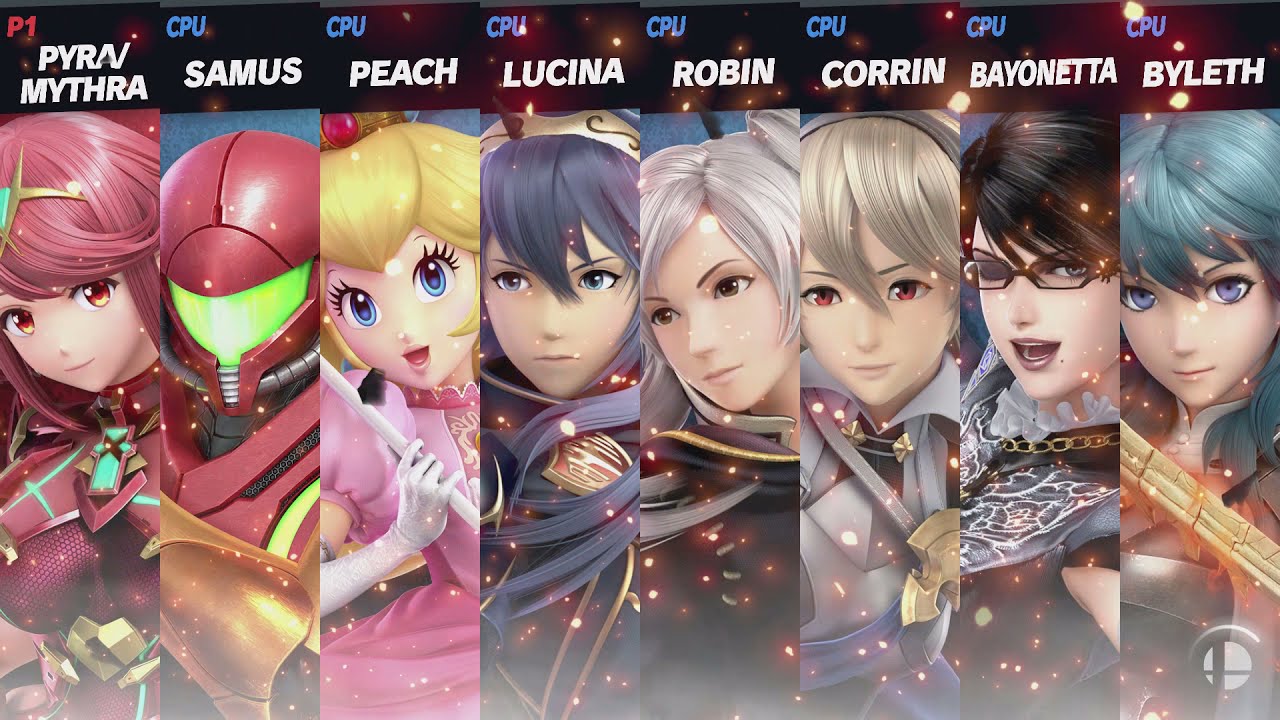 Super Smash Bros Ultimate Star & Screen KO: Female Characters 2 ...