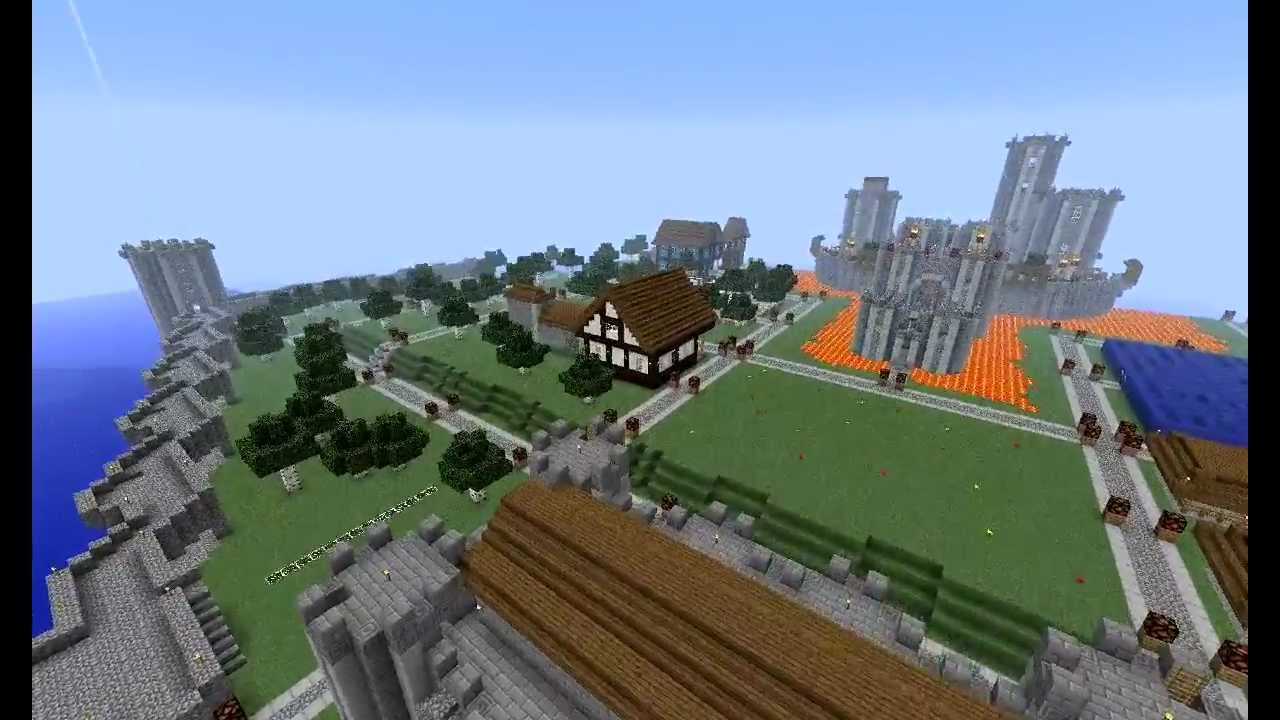 Minecraft Castle - Birch Island - YouTube