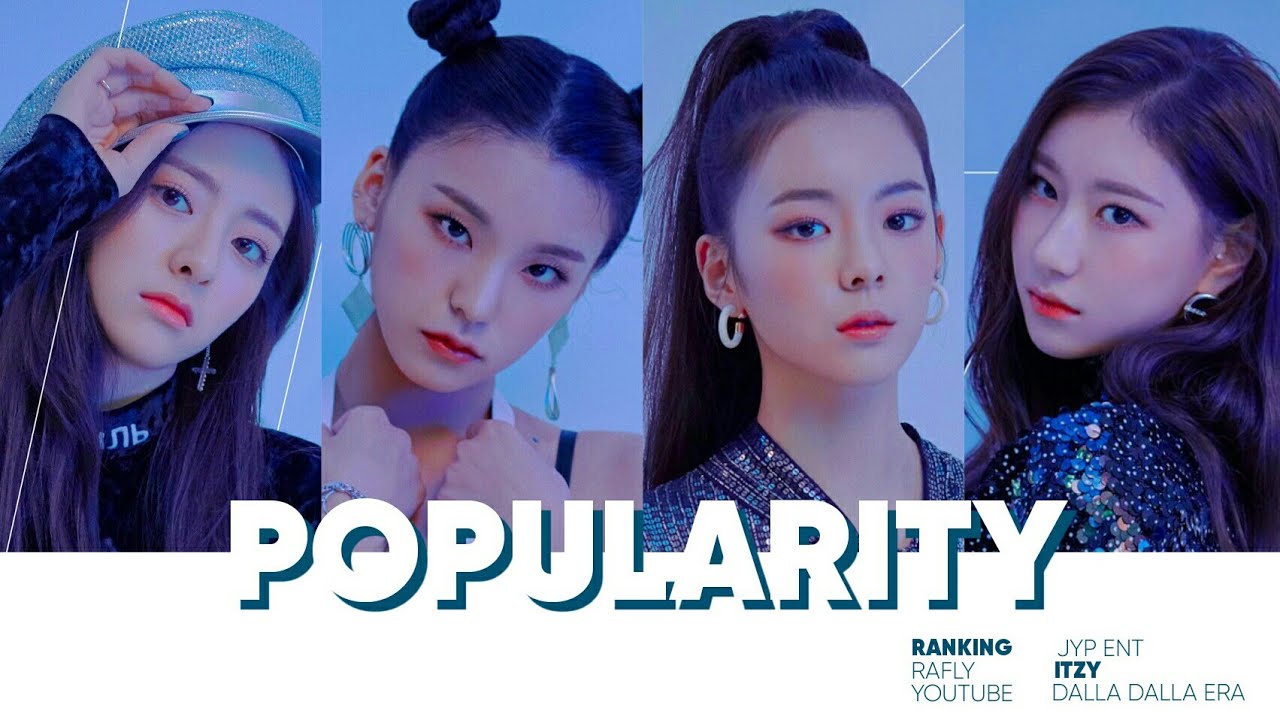 ITZY POPULARITY RANKING | 2019 | Dalla Dalla Era - YouTube