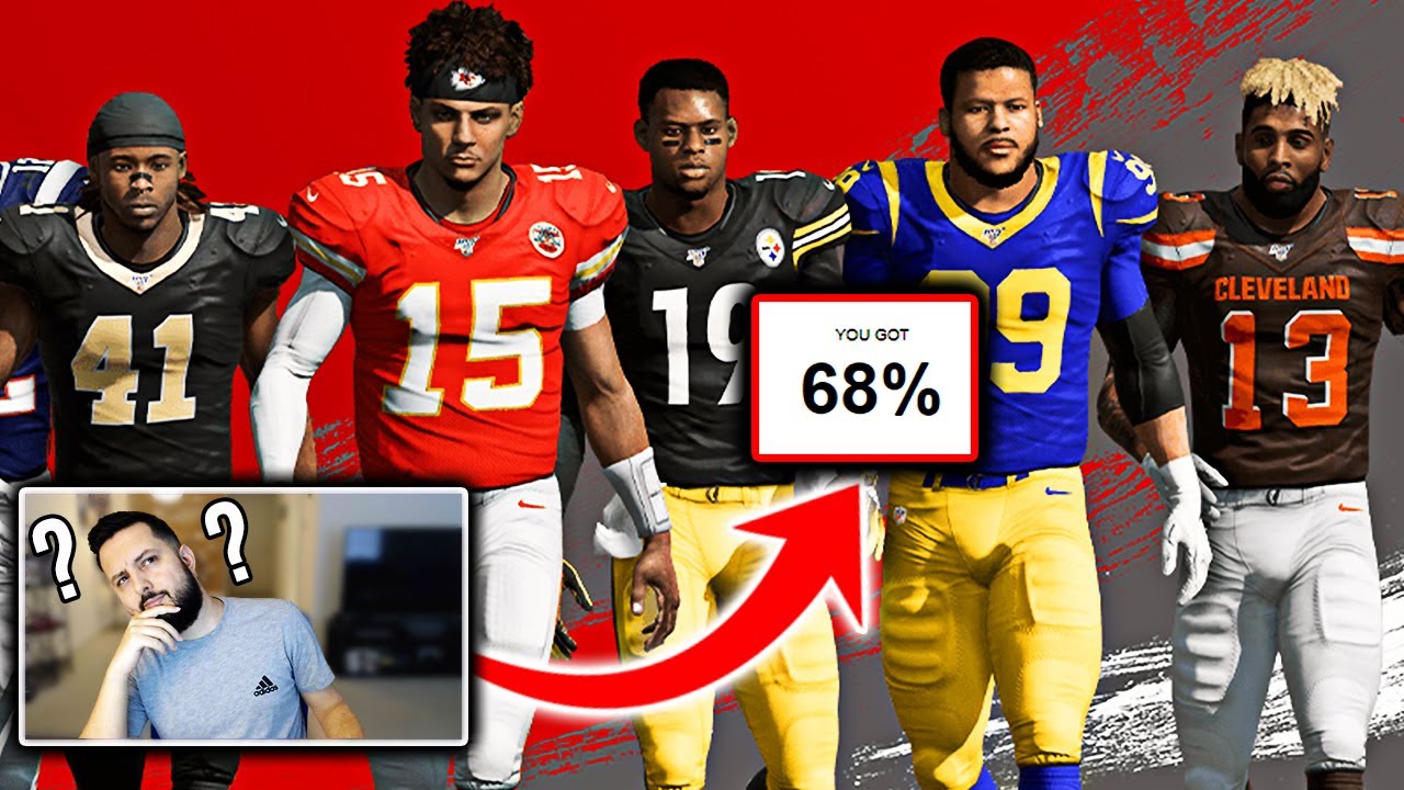 Can You Name ALL Top 100 Players By Madden Rating? - YouTube