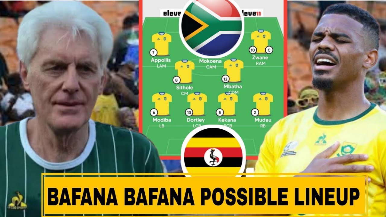 BREAKING NEWS! South Africa vs Uganda Potential Starting Lineup For ...