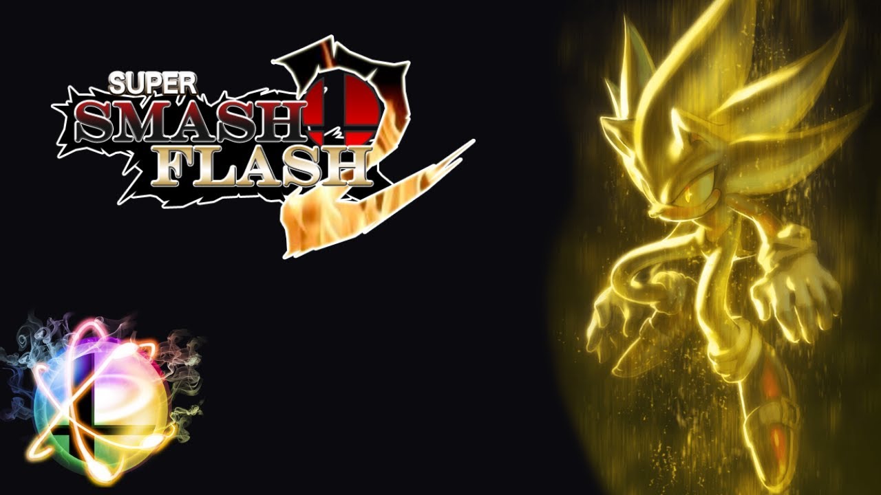 Super Smash Flash 2 Super Sonic Mod - YouTube