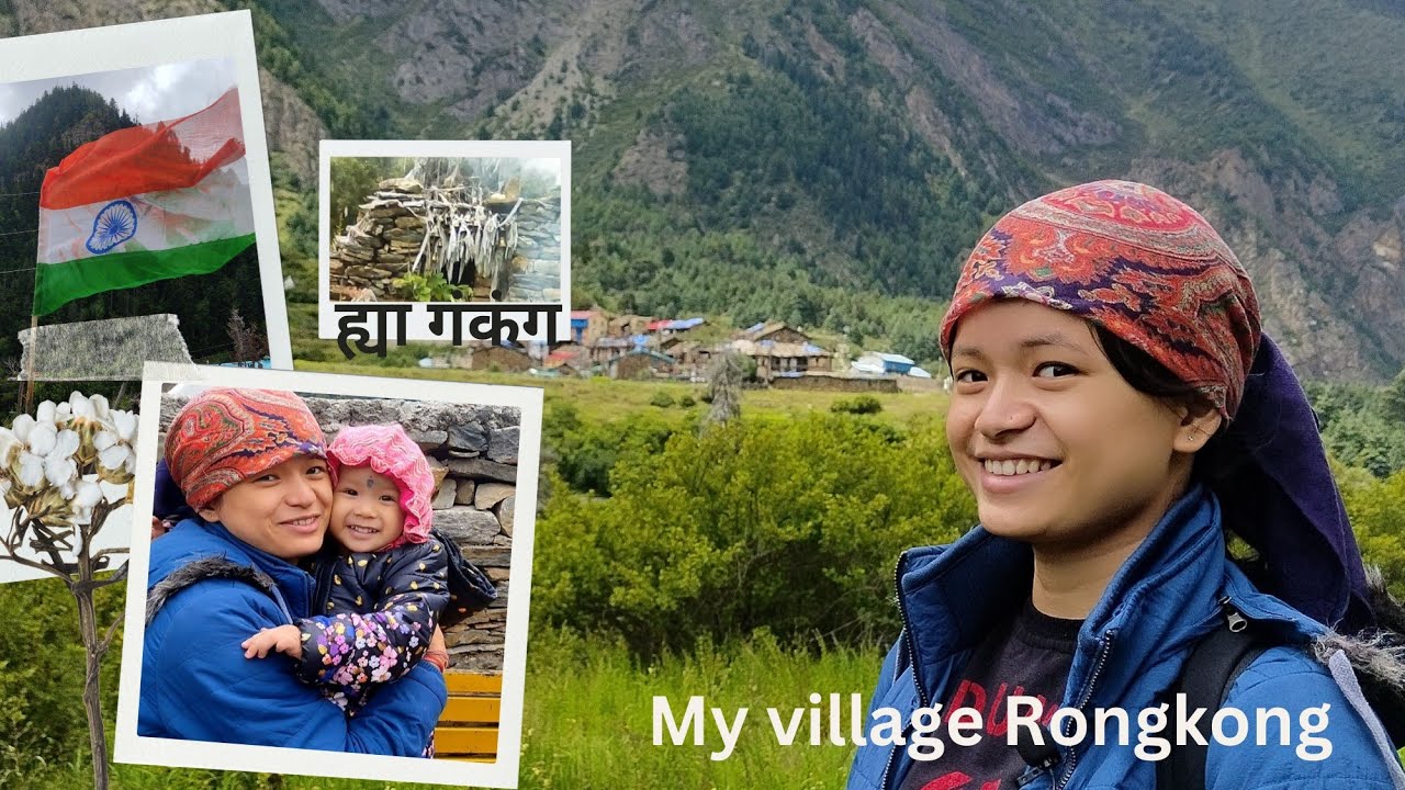 "Finally reached my village Rongkong" 🏔 🏡 #youtuber #dailyvlog ||vlog19 ...