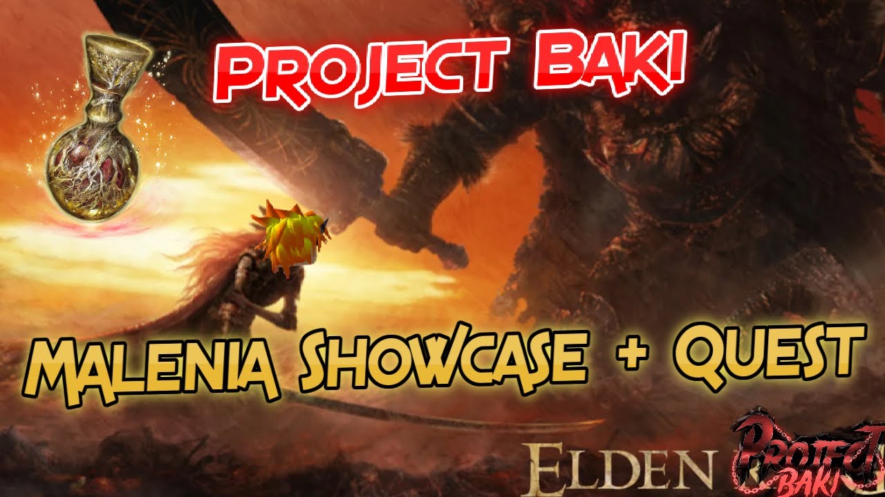 Malenia Showcase + How to get (Project Baki 3) - YouTube