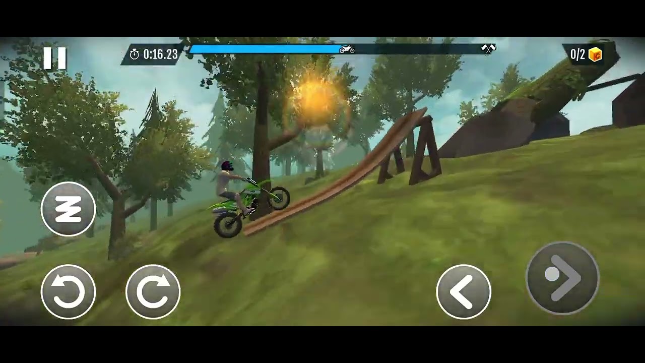 Run bick stunt bike car game android game fast video - YouTube