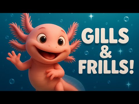 Gills and Frills | Axolotl Song for Kids 🦎 Sing Along & Learn! - YouTube