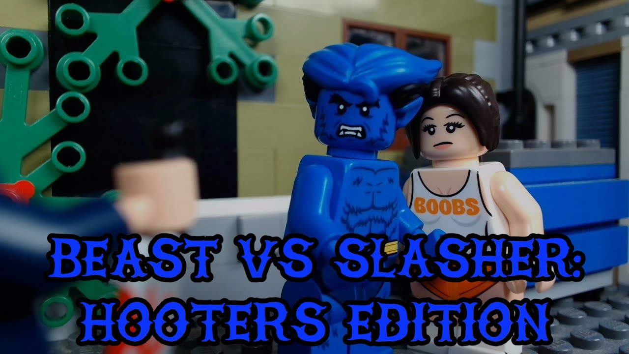 Lego Beast VS Slasher - Hooters Edition - YouTube