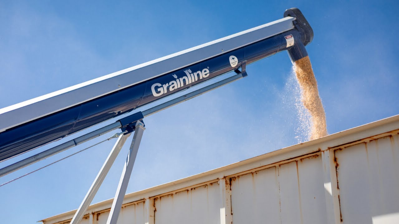 Grainline Mini Mobile Augers - YouTube