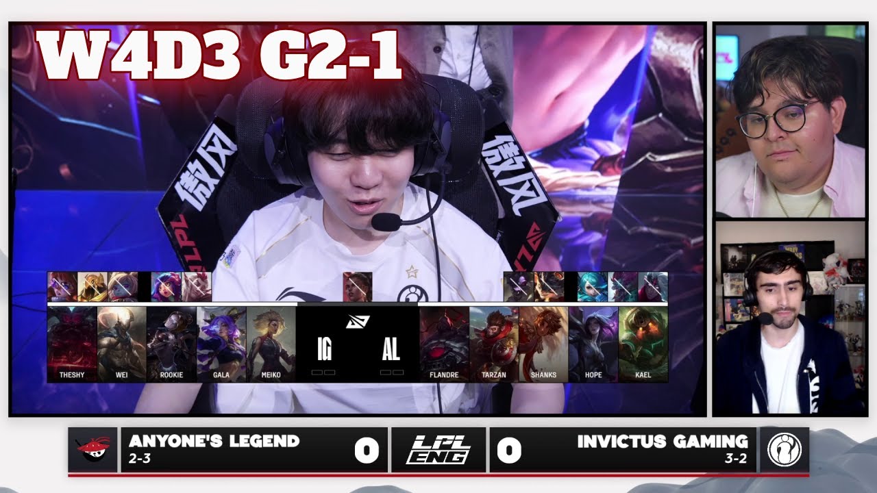 AL vs IG - Game 1 | Week 4 Day 3 LPL Summer 2025 Split 3 | Anyone's ...