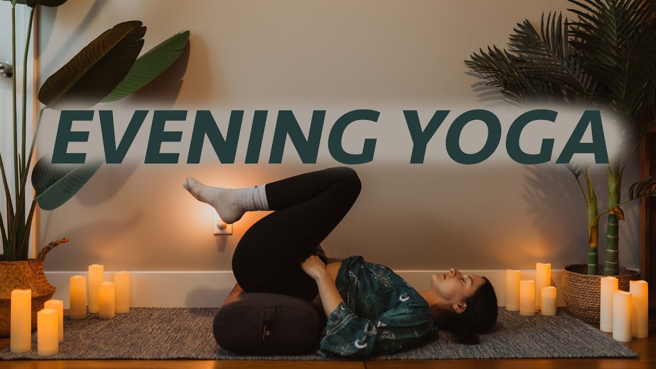30 Minute Evening Yoga for Stress Relief | Trauma Informed Yoga - YouTube