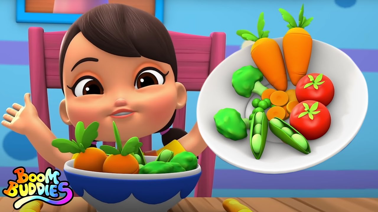 Verdura Canción y más Rimas Educativas en Español para Niños - YouTube