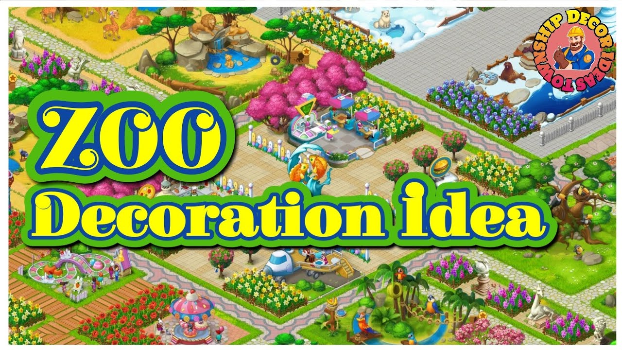 ZOO Decoration Idea || Township Design Idea || - YouTube