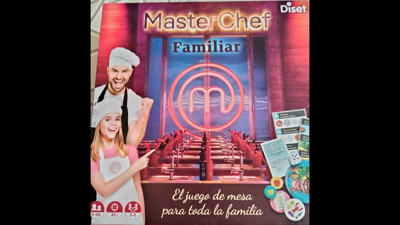 Juego de mesa MASTERCHEF Familiar - un buen regalo de Navidad para toda ...