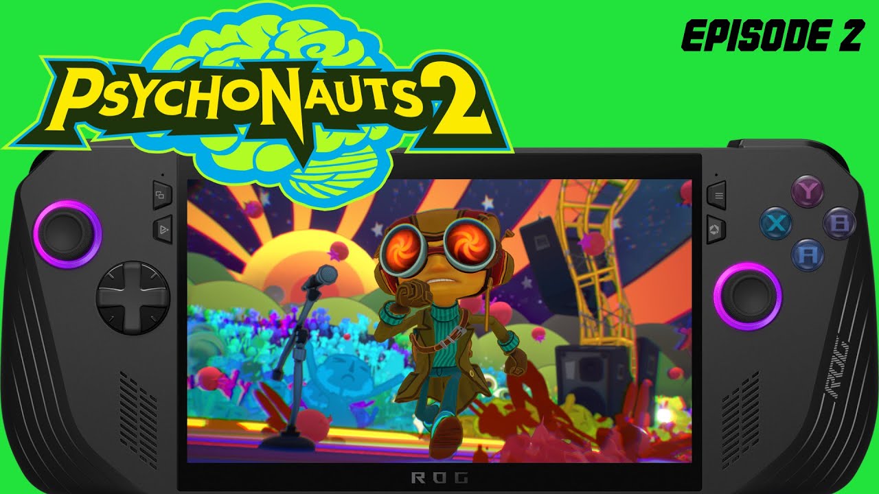 PSYCHONAUTS 2 Gameplay Walkthrough Episode 2 - Psychonauts HQ (FULL ...