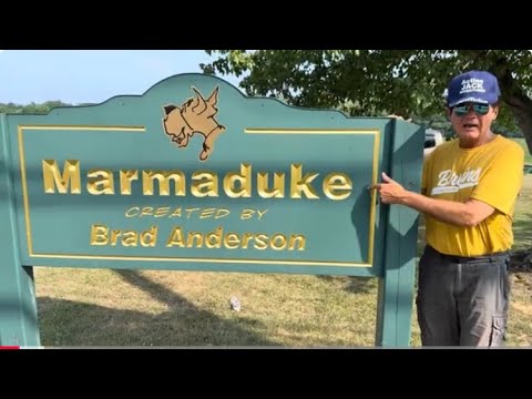 Marmaduke comic history , home, & grave