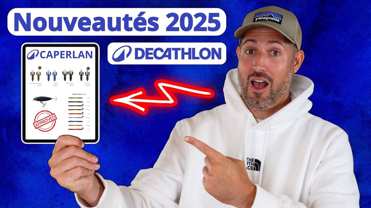 Nouveautés CAPERLAN 2025 en Avant Première ?! (Pêche avec Décathlon ...