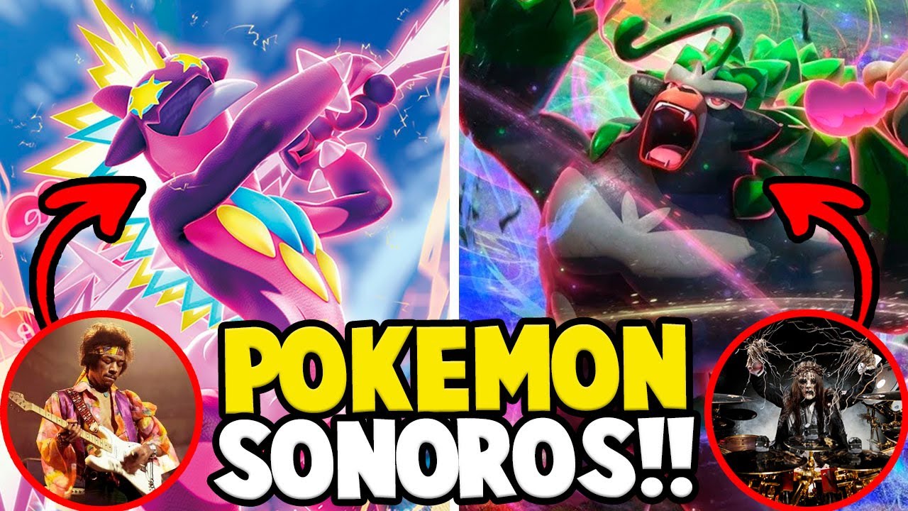 7 POKÉMON INSPIRADOS EM INSTRUMENTOS MUSICAIS !! - YouTube