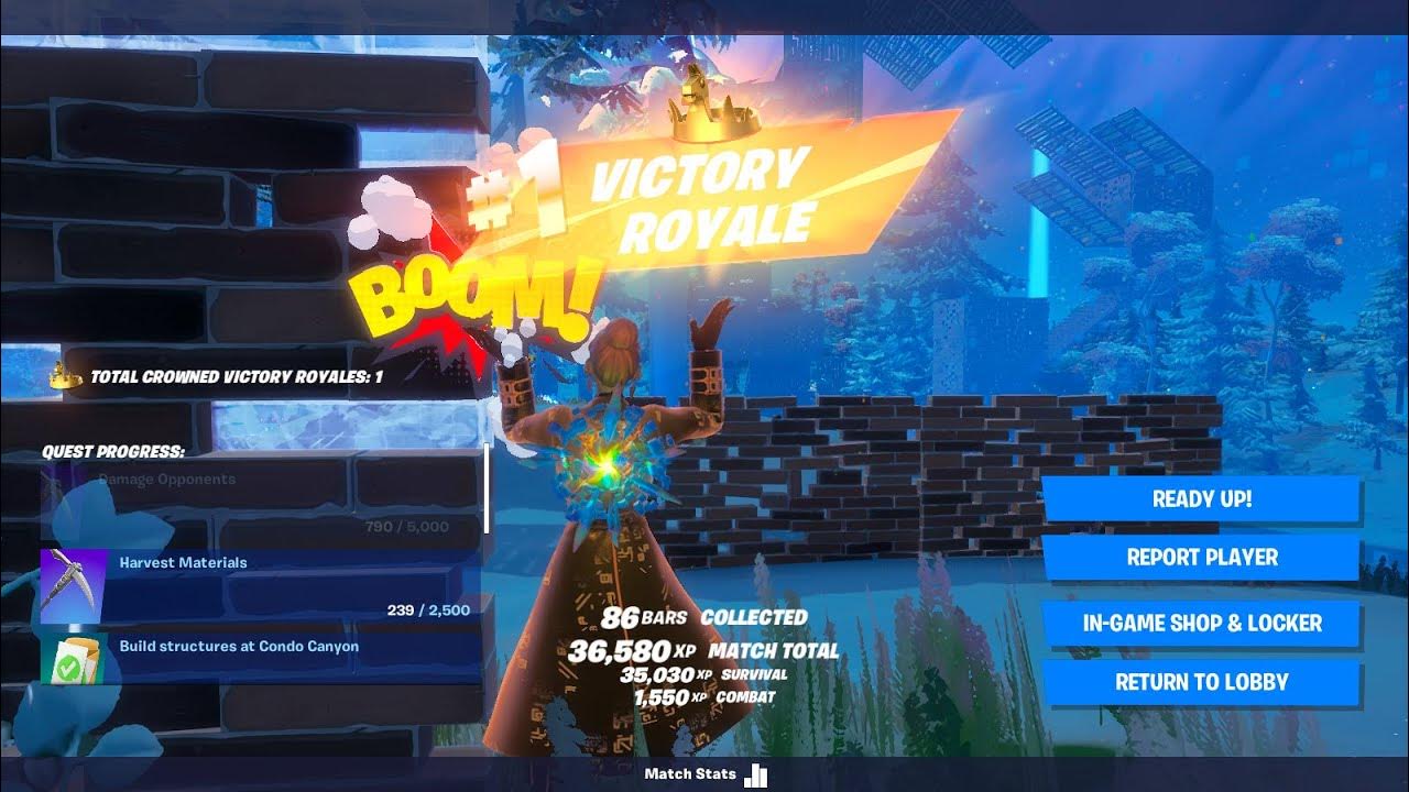 VICTORY ROYALE IN FORTNITE! - YouTube