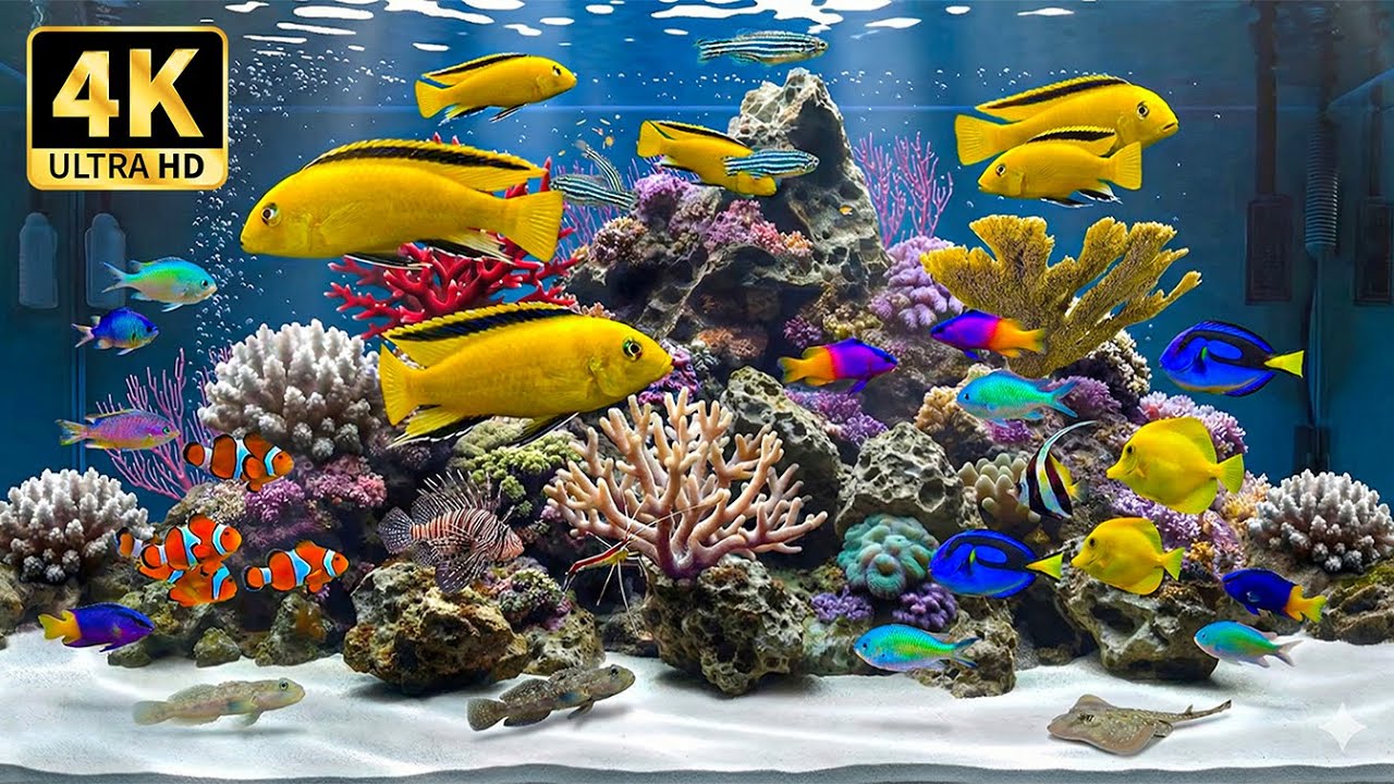 Elevate Your Home with a 4K Fish Tank TV: Luxury and Serene Ambiance ...