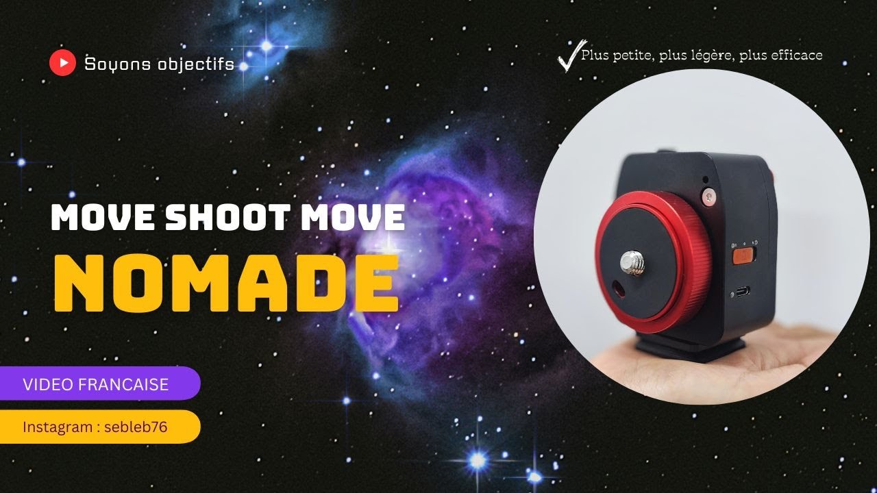 Photographier avec une Move Shoot Move Normad - YouTube