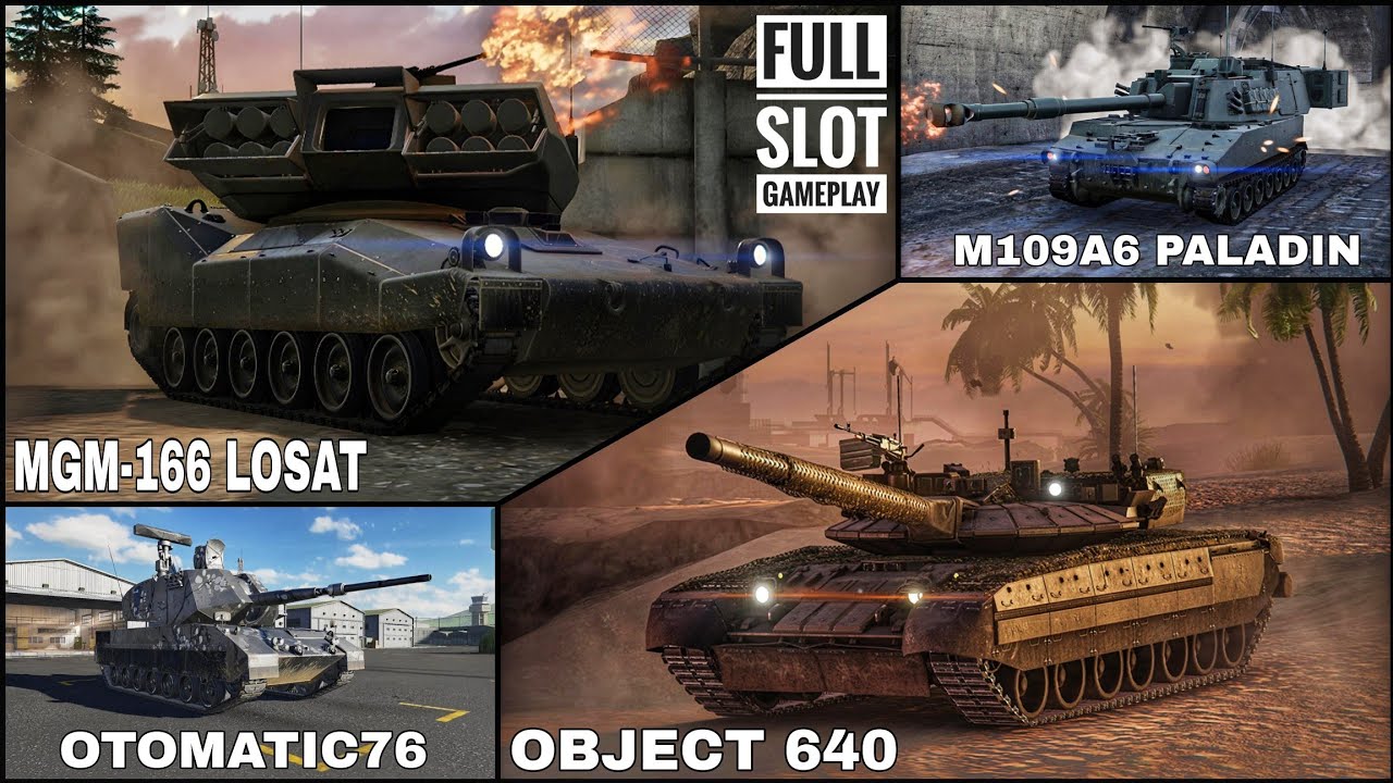 All New Tank Full Slots Gameplay 🔥 MWT : TANK BATTLES - YouTube