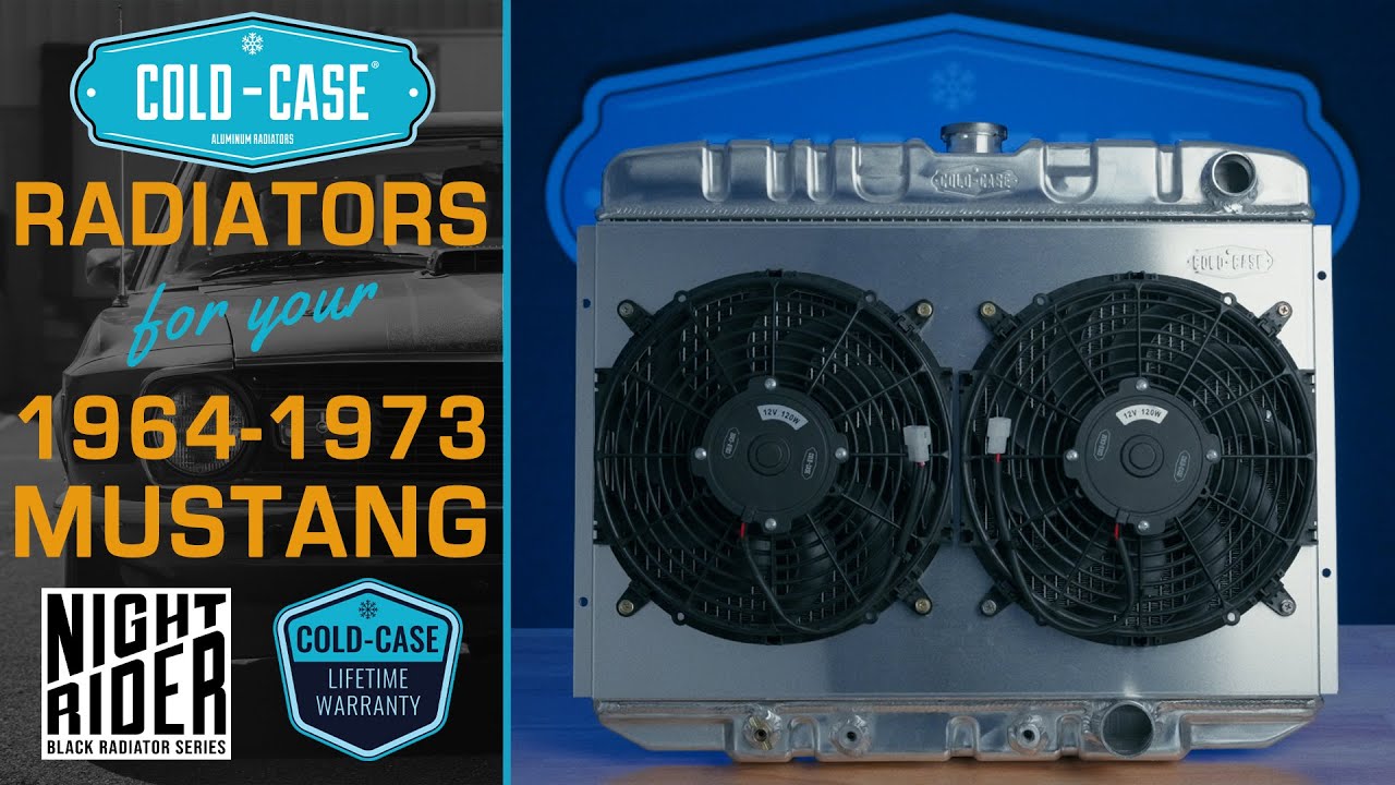 Cold Case Radiators for Your 64-73 Ford Mustang, Falcon, Fairlane ...