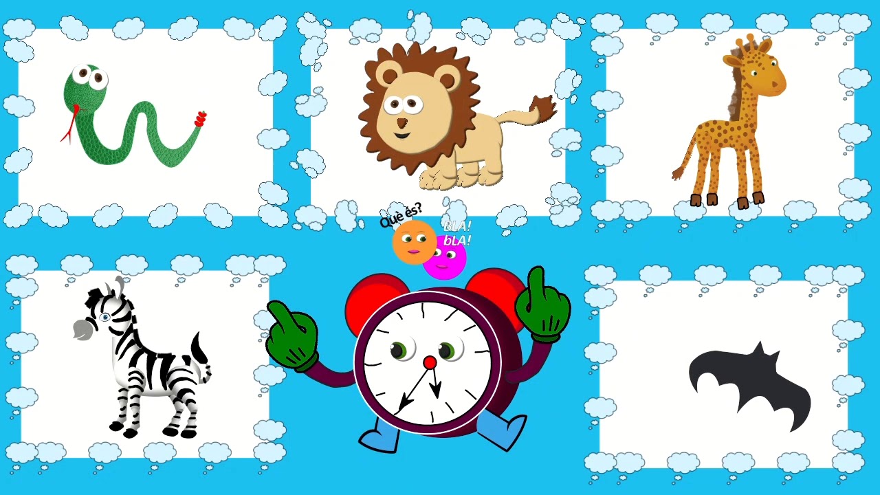 ENDEVINALLES INFANTILS ELS ANIMALS D'ÀFRICA EN CATALÀ Dibuixos Animats ...