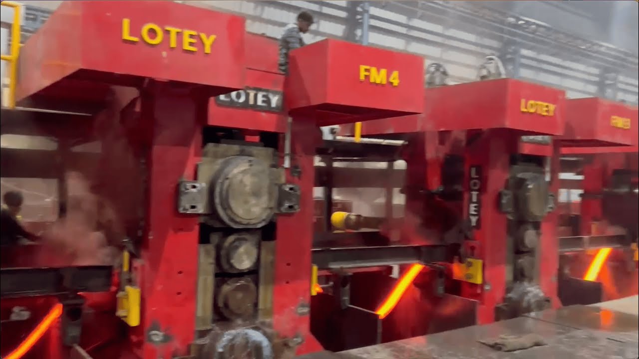 Hot Narrow Strip Rolling Mill | 4HI Mill Stands | Lotey Heavy Machines ...