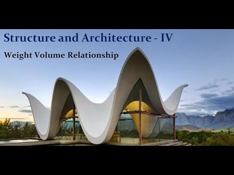 Structure and Architecture - IV (ARC-3229) Weight Volume Relationship ...