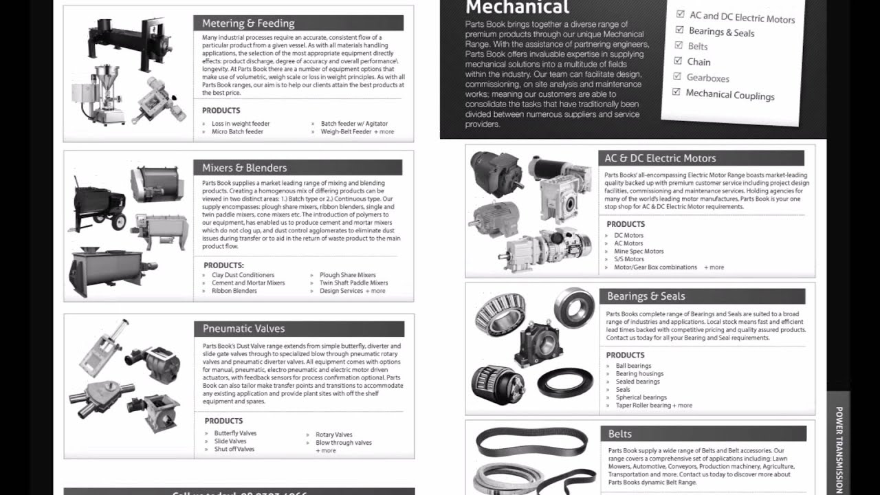 Parts Book Essentials Range Catalogue - Out Now! - YouTube