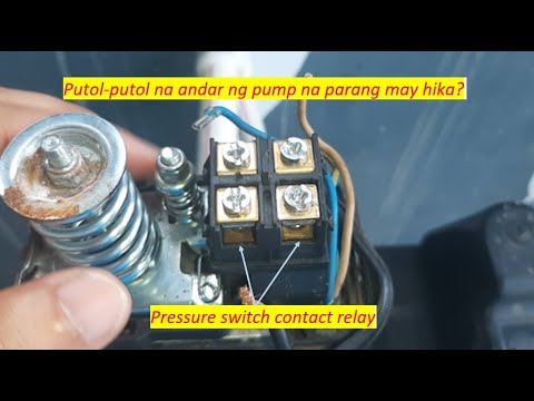 Pressure switch contact relay - YouTube