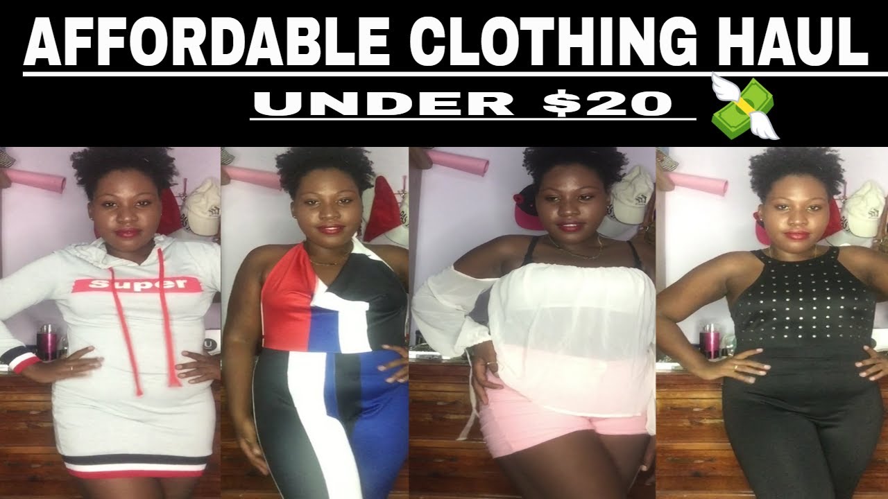 UNDER $20 CLOTHING || AFFORDABLE CLOTHING TRYING ON HAUL || POSH ...