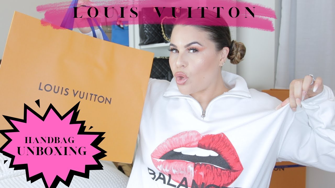 LOUIS VUITTON HANDBAG UNBOXING | Jerusha Couture - YouTube