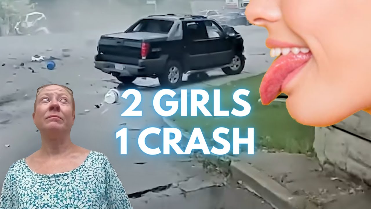 Pursuit Ends With a BANG When a Lady Cop Chases a Lady Crook - YouTube