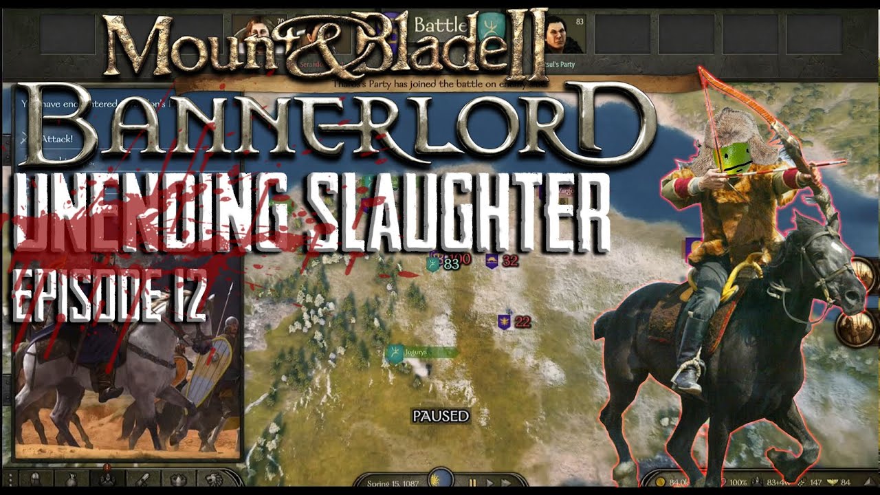 NEVER ENDING SLAUGHTER | Mount and Blade Bannerlord Khuzait Campaign ...