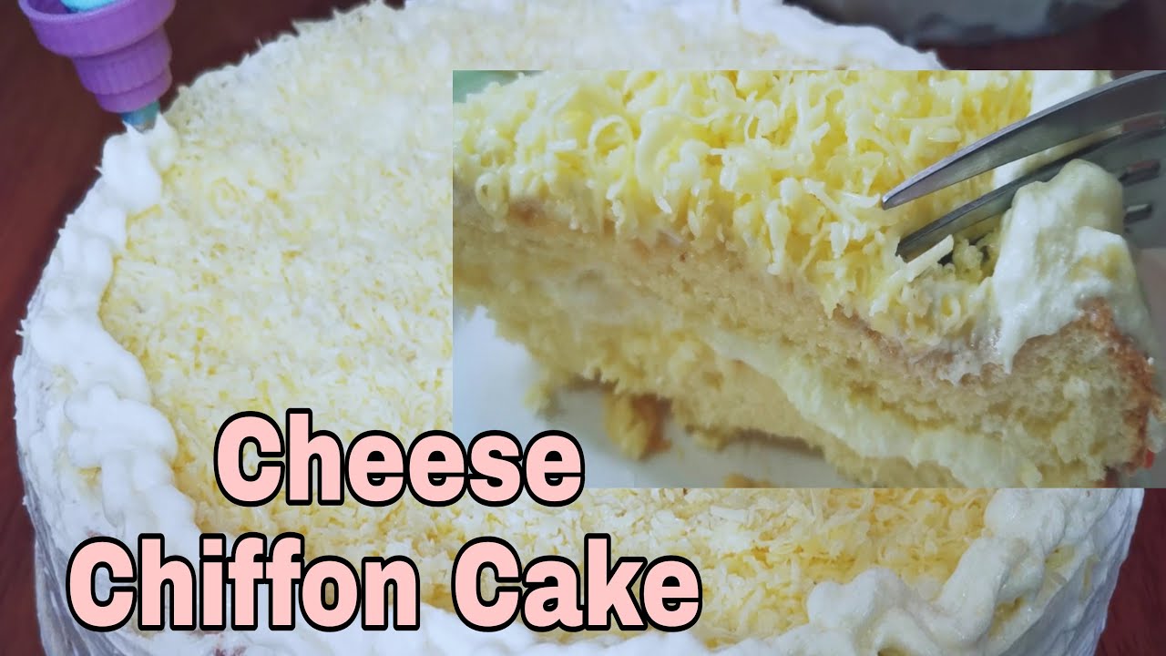 Cheese Chiffon Cake | quick and easy cheesecake - YouTube