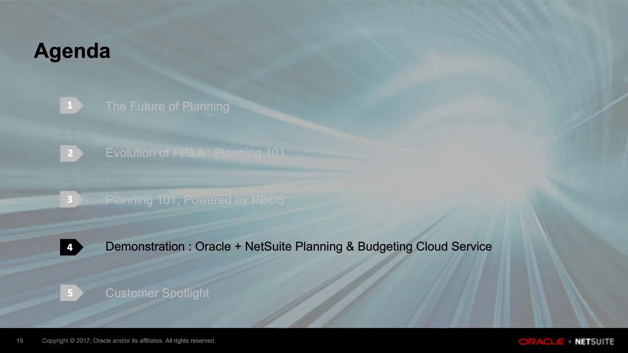 Oracle NetSuite Planning Budgeting Cloud Service - YouTube