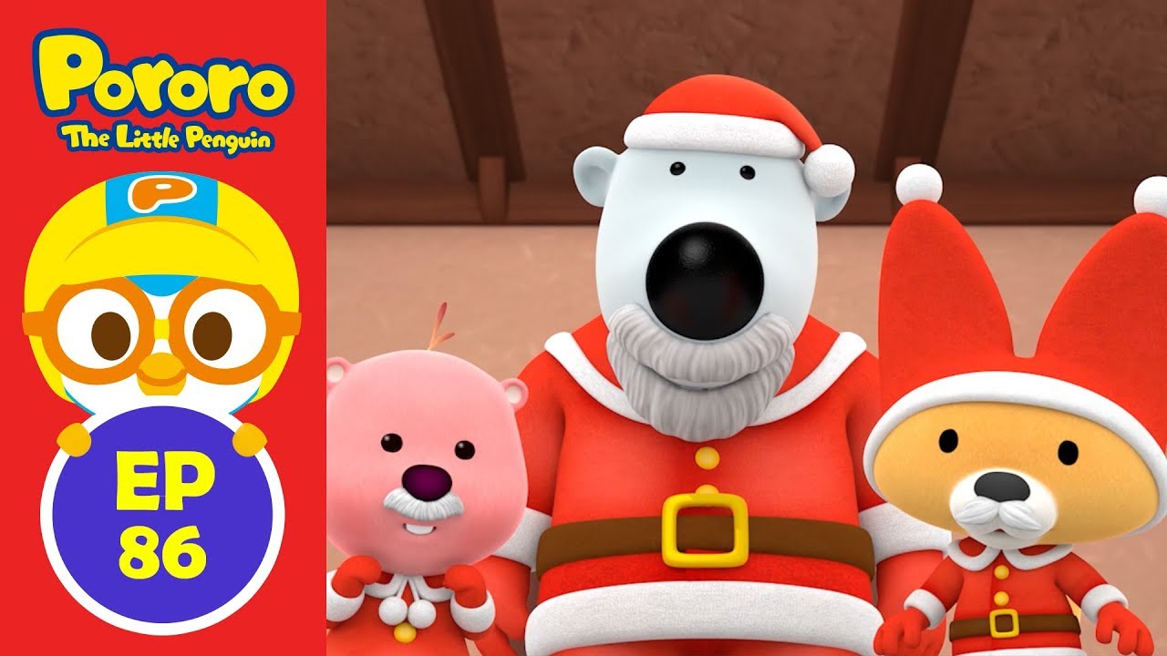 Ep86 Pororo English Episode | Crong's Christmas | Kids Animation ...