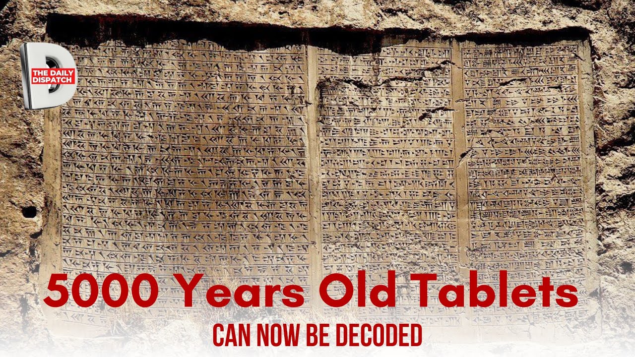 5000 years old tablets can now be decoded | Latest Update - YouTube