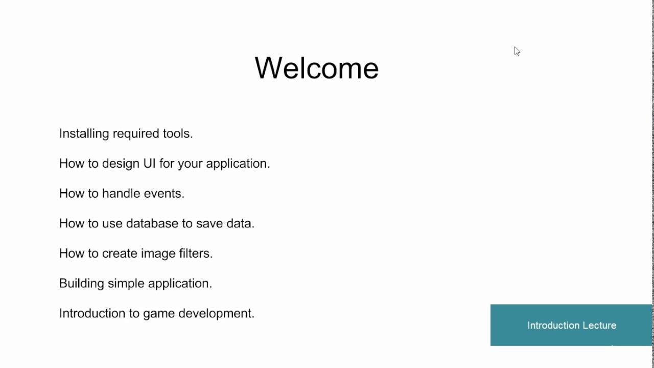 An Introduction For Creating Your Own Android Apps Youtube