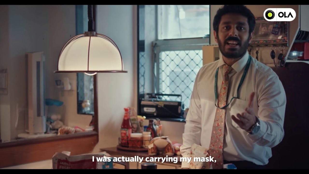 Varun Vazir in Ola Cabs Commercial #RestartResponsibly - YouTube