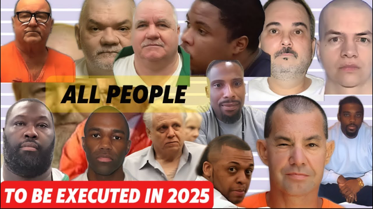 All People to be executed in 2025 USA | The final goodbye to their ...