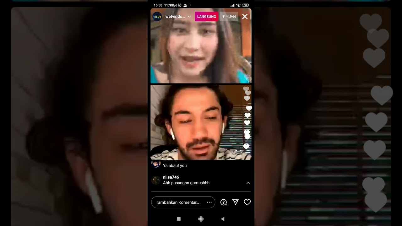 Live IG Mas Arya dan Inggit part 3 - YouTube