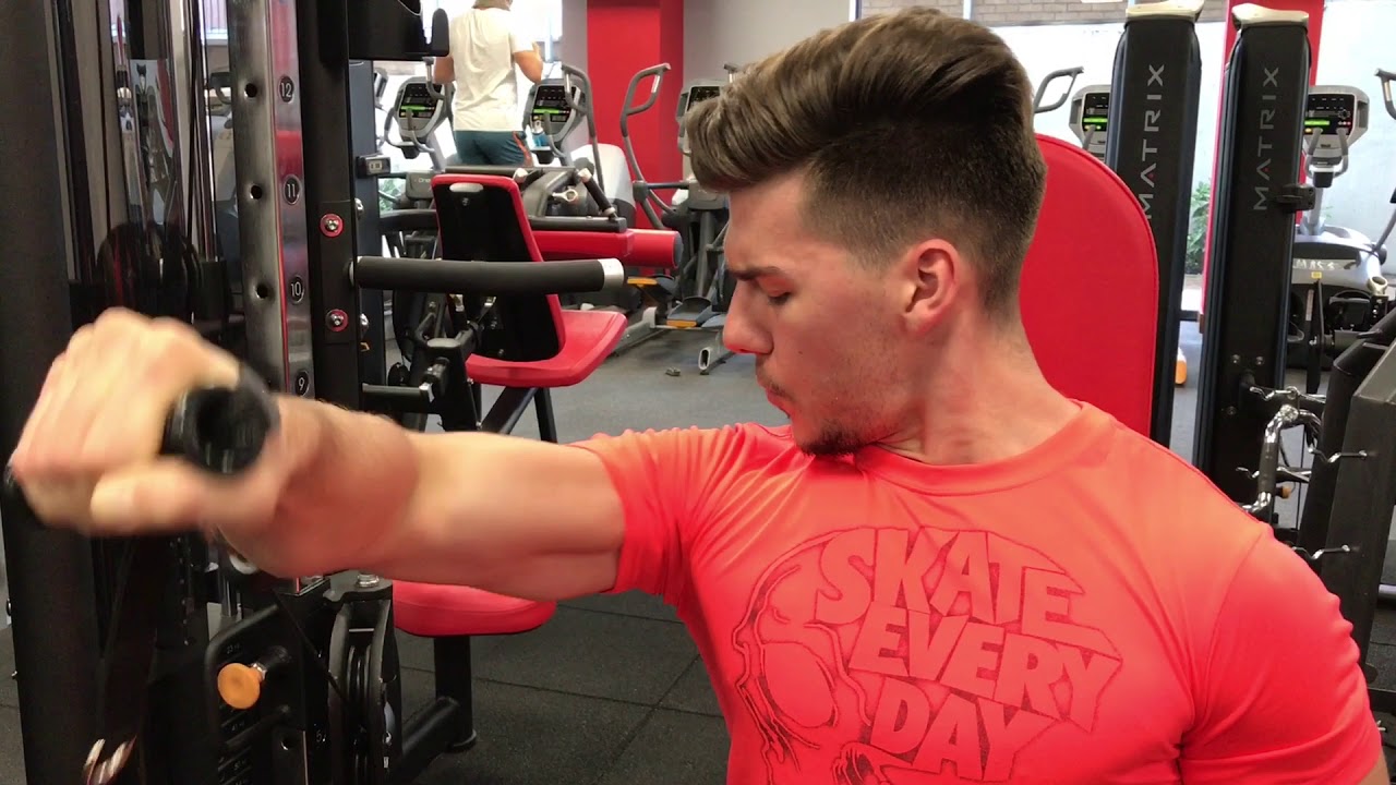 Chest Exercise - Build Strong/Defined Upper Chest - YouTube