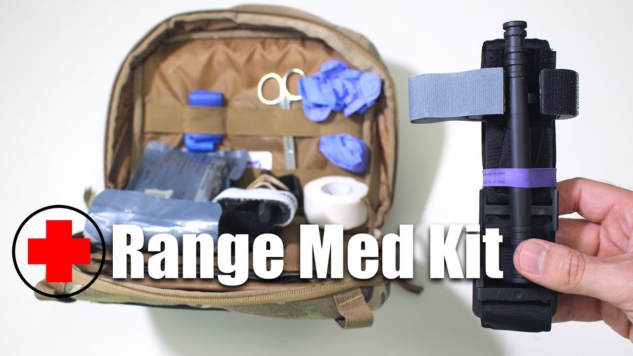 Range Bag Med Kit Essentials - YouTube