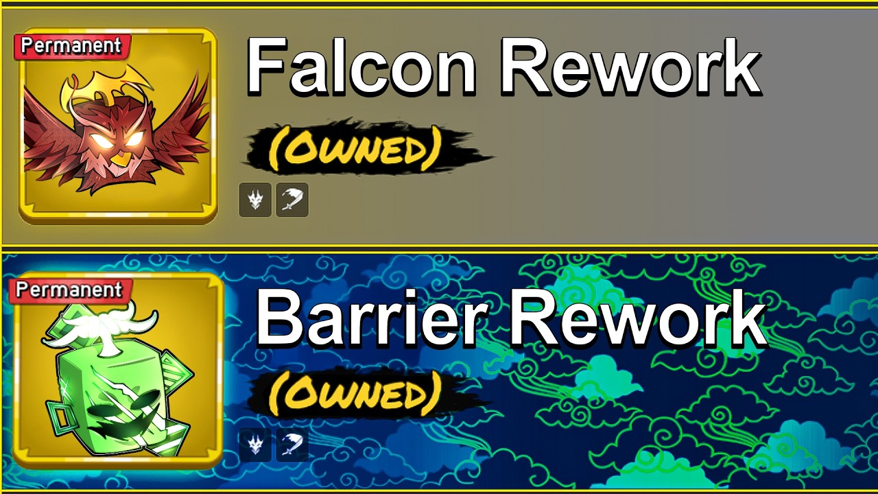 NUEVO REWORK DE BARRIER Y FALCON EN LA NUEVA ACTUALIZACIÓN DE BLOX ...