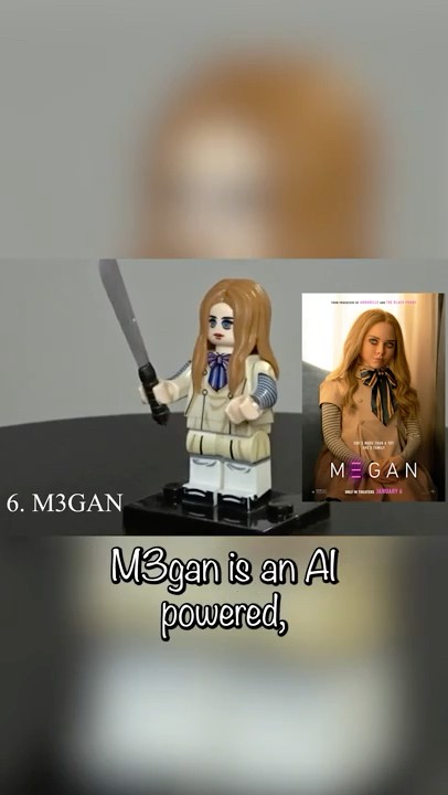 LEGO M3GAN Horror Minifigure Review #horror #lego - YouTube