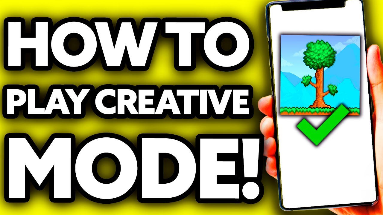 How To Play Creative Mode in Terraria Mobile (2025) - YouTube
