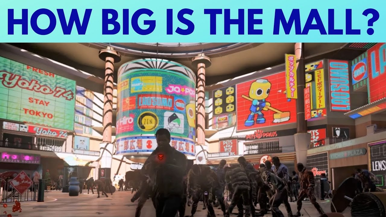 HOW BIG IS THE MALL in Dead Rising 4? - YouTube