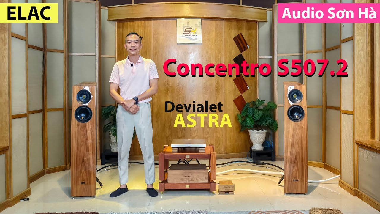 Review loa cột ELAC CONCENTRO S507.2 với chất âm thanh nhã, độ động tốt ...